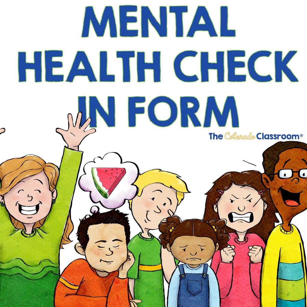 Mental Health Digital Check In Form - The Colorado Classroom