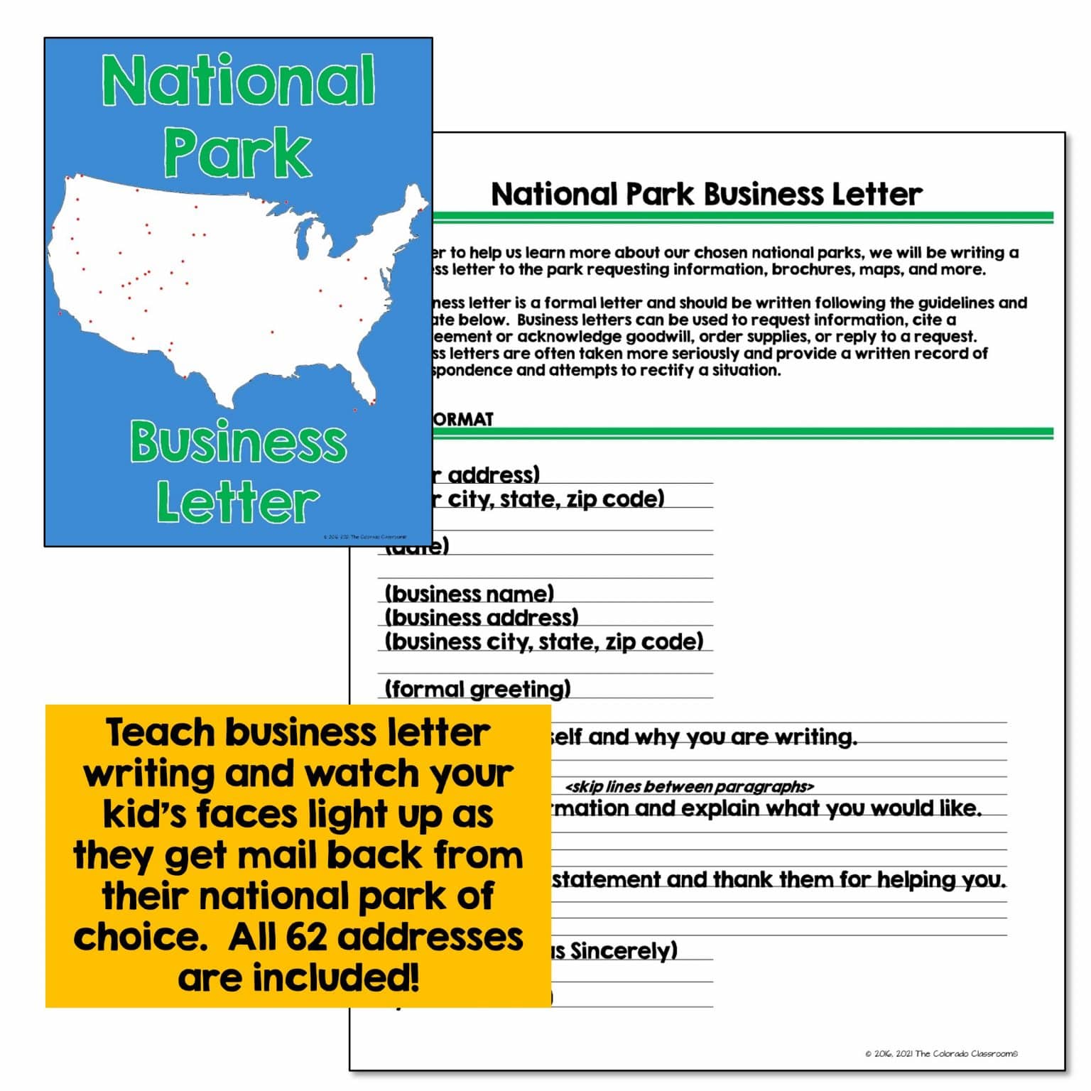 National Park Research Report - The Colorado Classroom