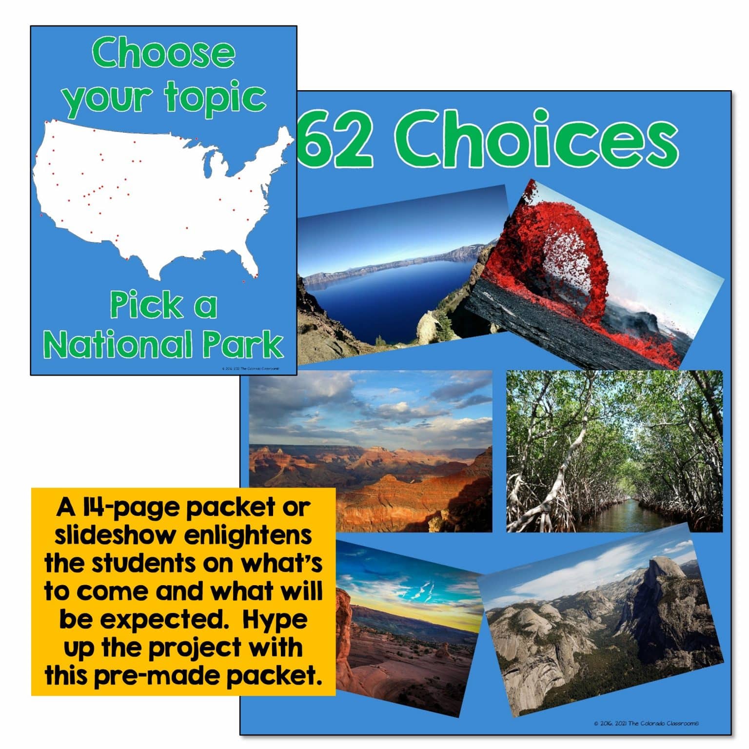 National Park Research Report - The Colorado Classroom