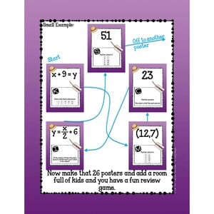 Functions Scavenger Hunt Math Game - The Colorado Classroom