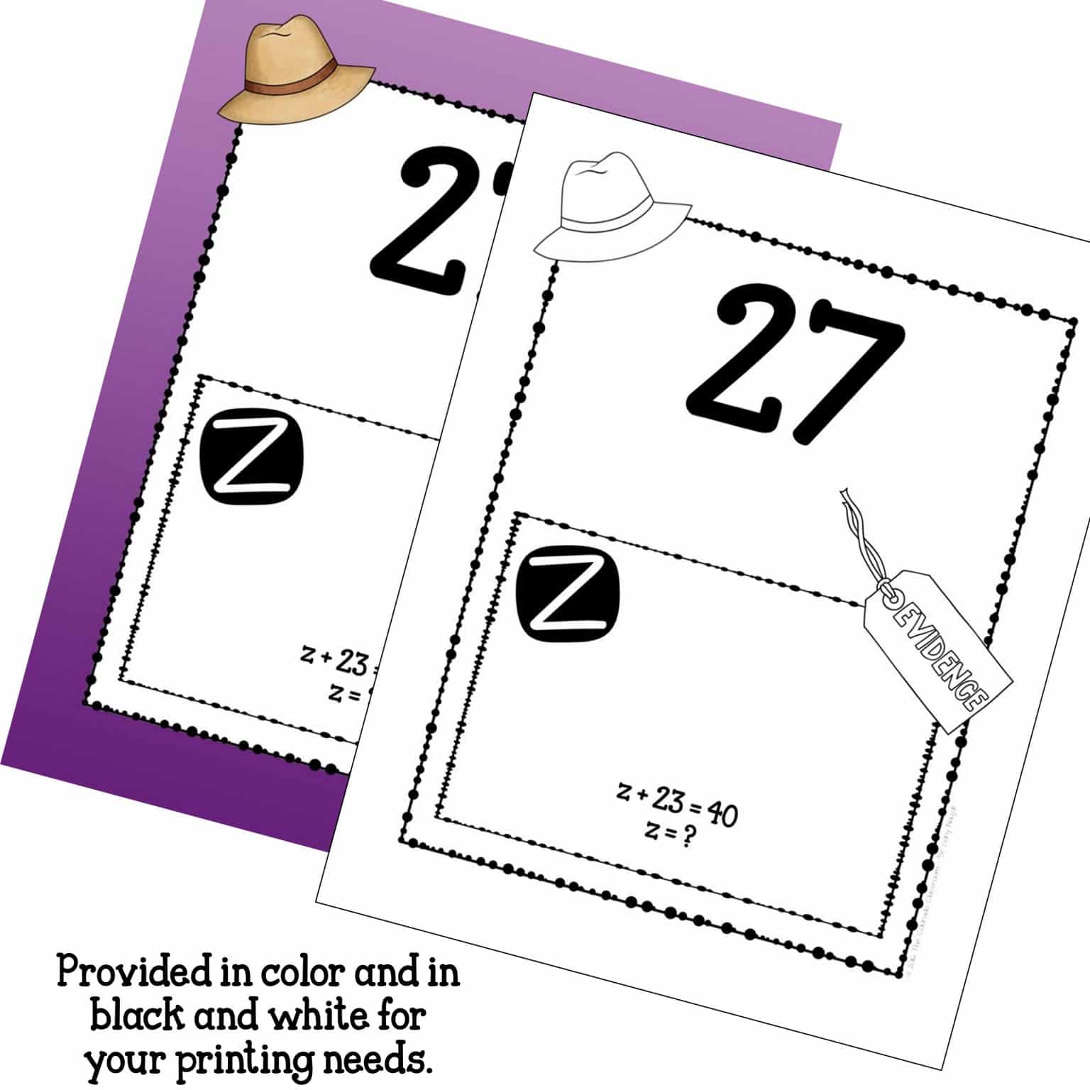 One-Step Equations Basic Math Game - The Colorado Classroom