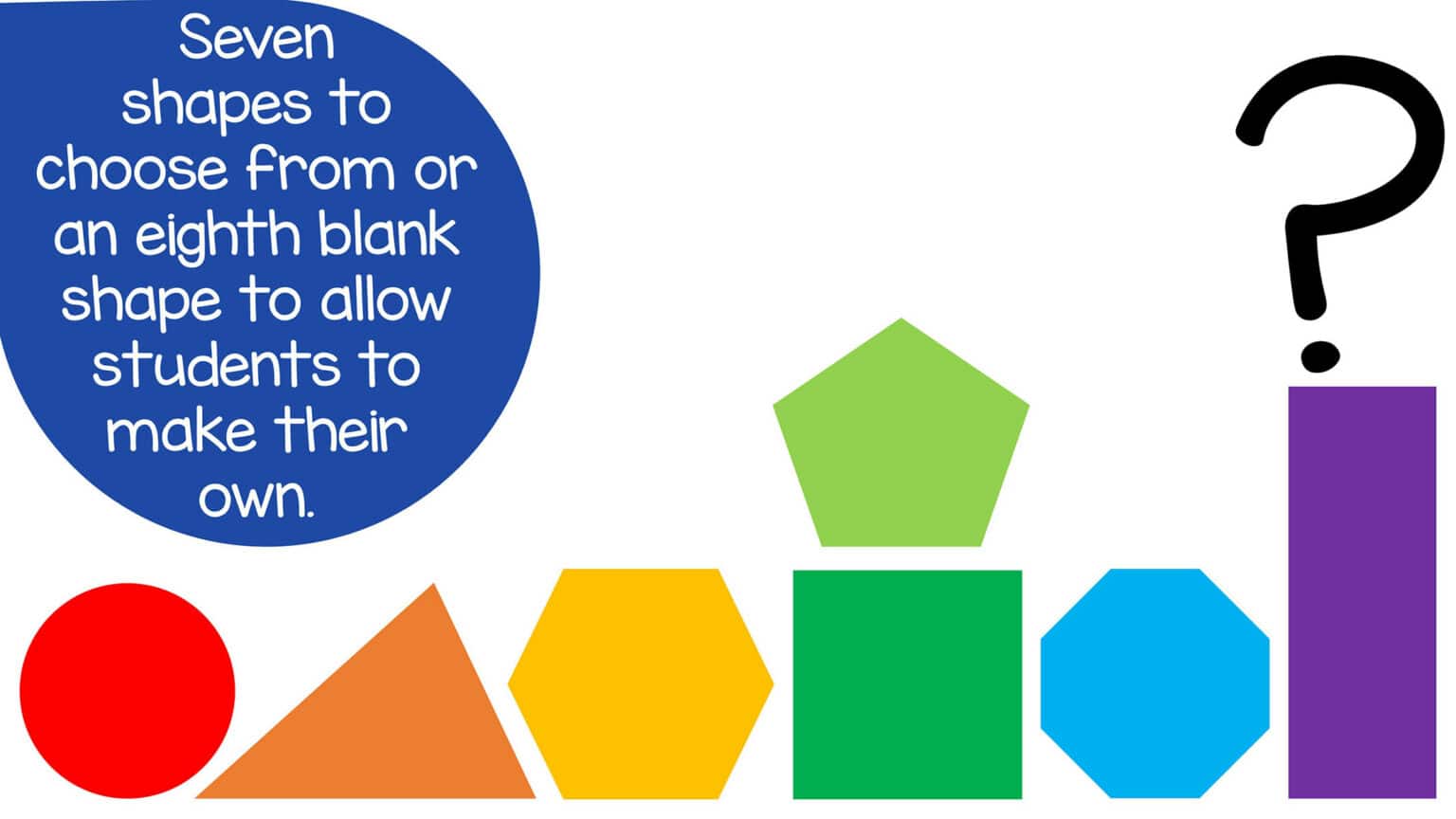 Descriptive Writing Activity With Shapes - 8 Shapes To Boost Student ...