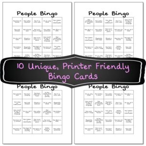 Back To School - People Bingo Sampler - The Colorado Classroom