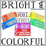 Voice Level Posters - The Colorado Classroom