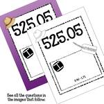Decimals Scavenger Hunt Math Game - The Colorado Classroom