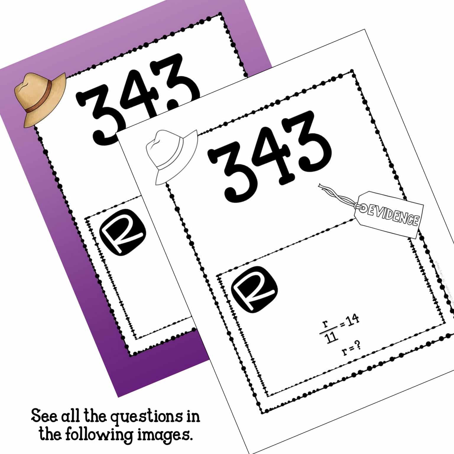 One-Step Equations Scavenger Hunt Game - The Colorado Classroom
