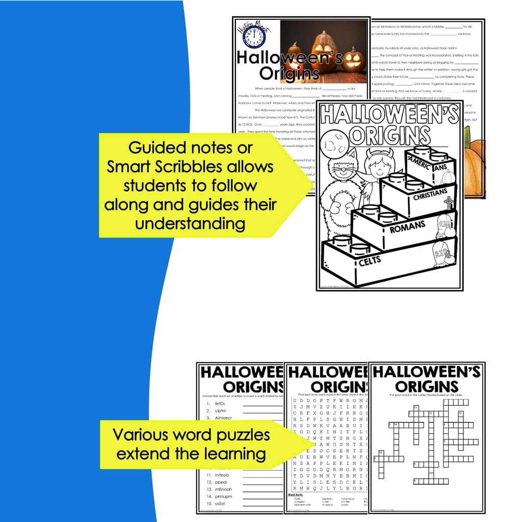 History Minute - Origins Of Halloween Reading - The Colorado Classroom