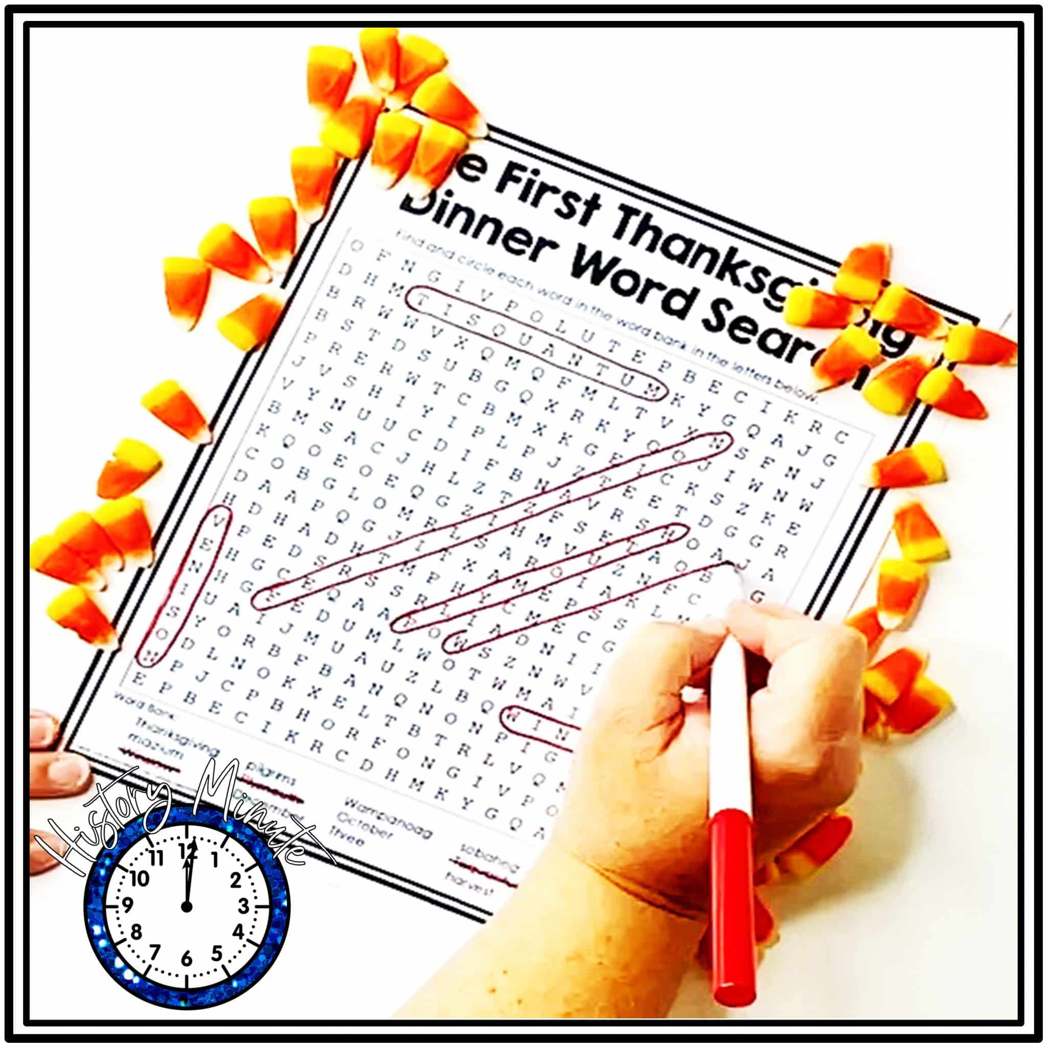 The First Thanksgiving Reading Math Activities - The Colorado Classroom