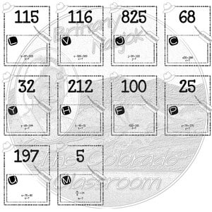 One-Step Equations Scavenger Hunt Game - The Colorado Classroom