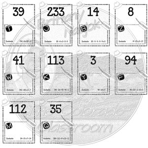 Order Of Operations Scavenger Hunt Game - The Colorado Classroom