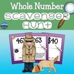 Whole Number Scavenger Hunt Math Game - The Colorado Classroom