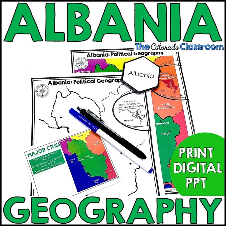 Albania Geography - The Colorado Classroom