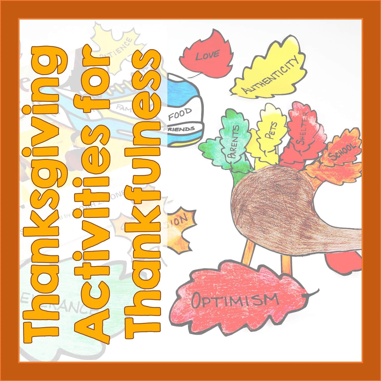 Thankfulness Activity For Thanksgiving - The Colorado Classroom