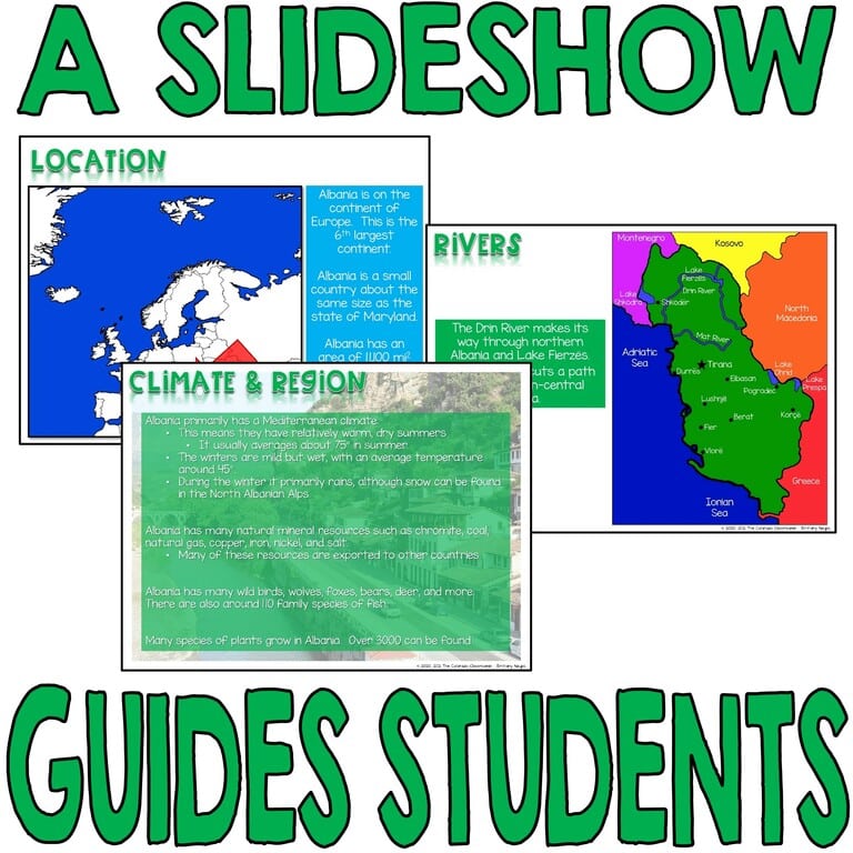 Albania Geography - The Colorado Classroom
