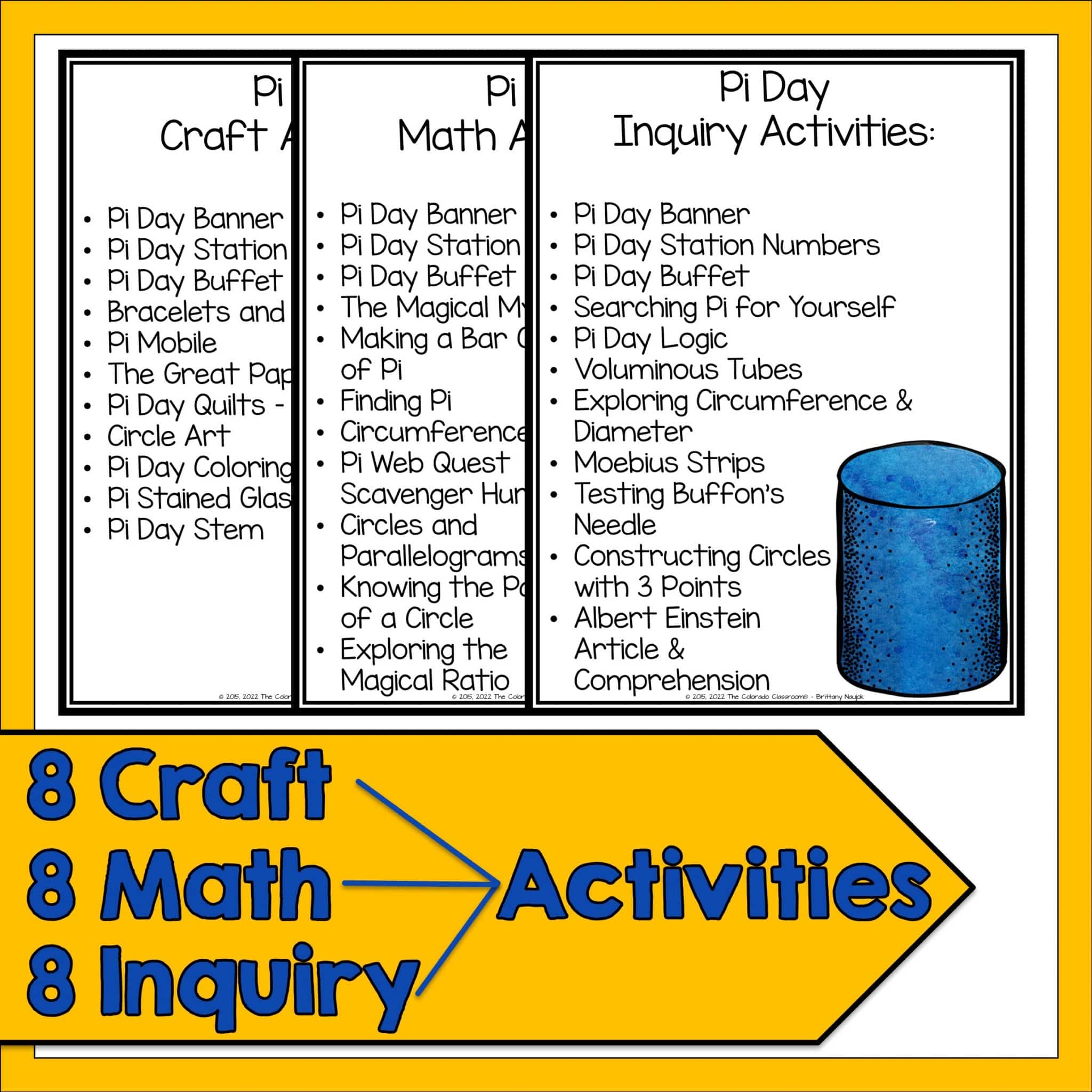 Pi Day Activity Bundle - The Colorado Classroom