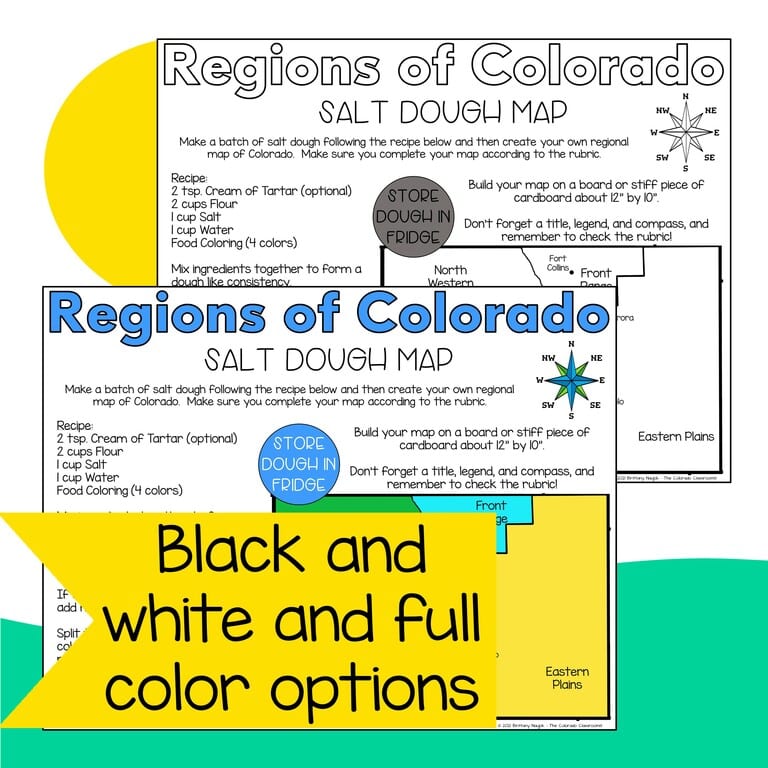 Colorado Regions Unit - Colorado State History - The Colorado Classroom