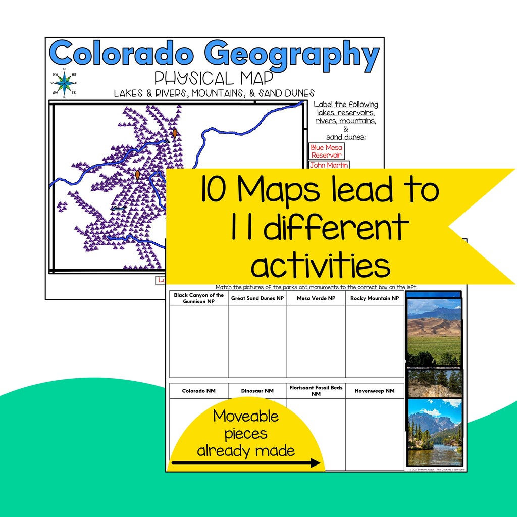 Colorado Geography Unit - Colorado State History - The Colorado Classroom
