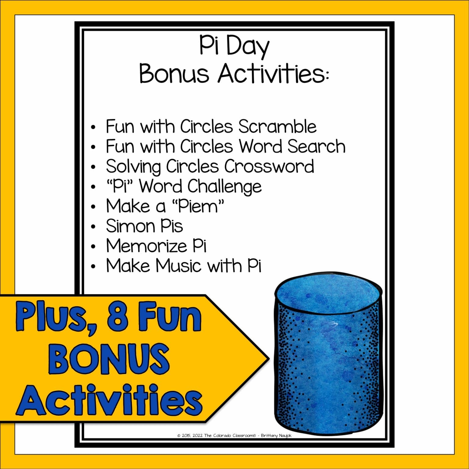 Pi Day Activity Bundle - The Colorado Classroom