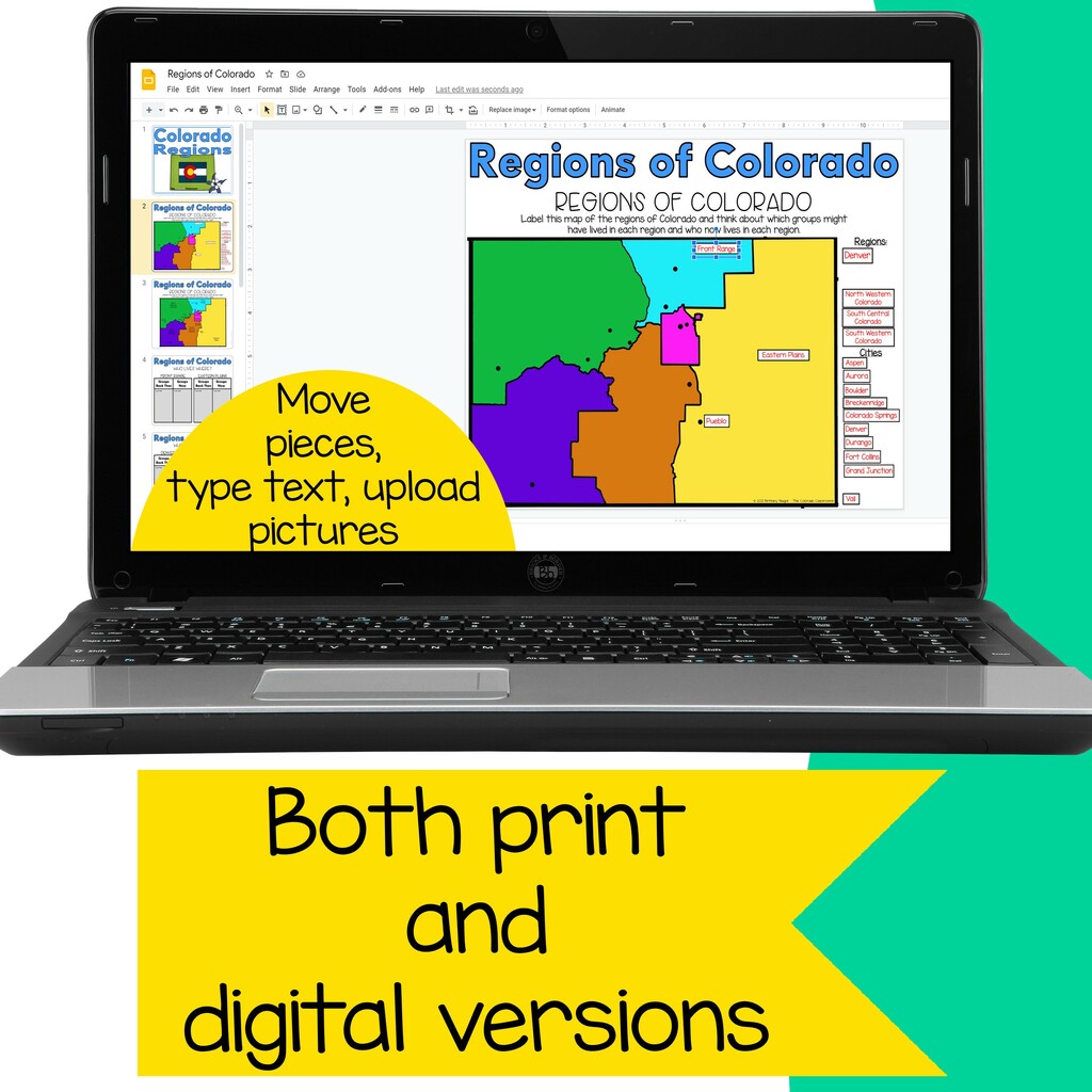 Colorado Regions Unit - Colorado State History - The Colorado Classroom