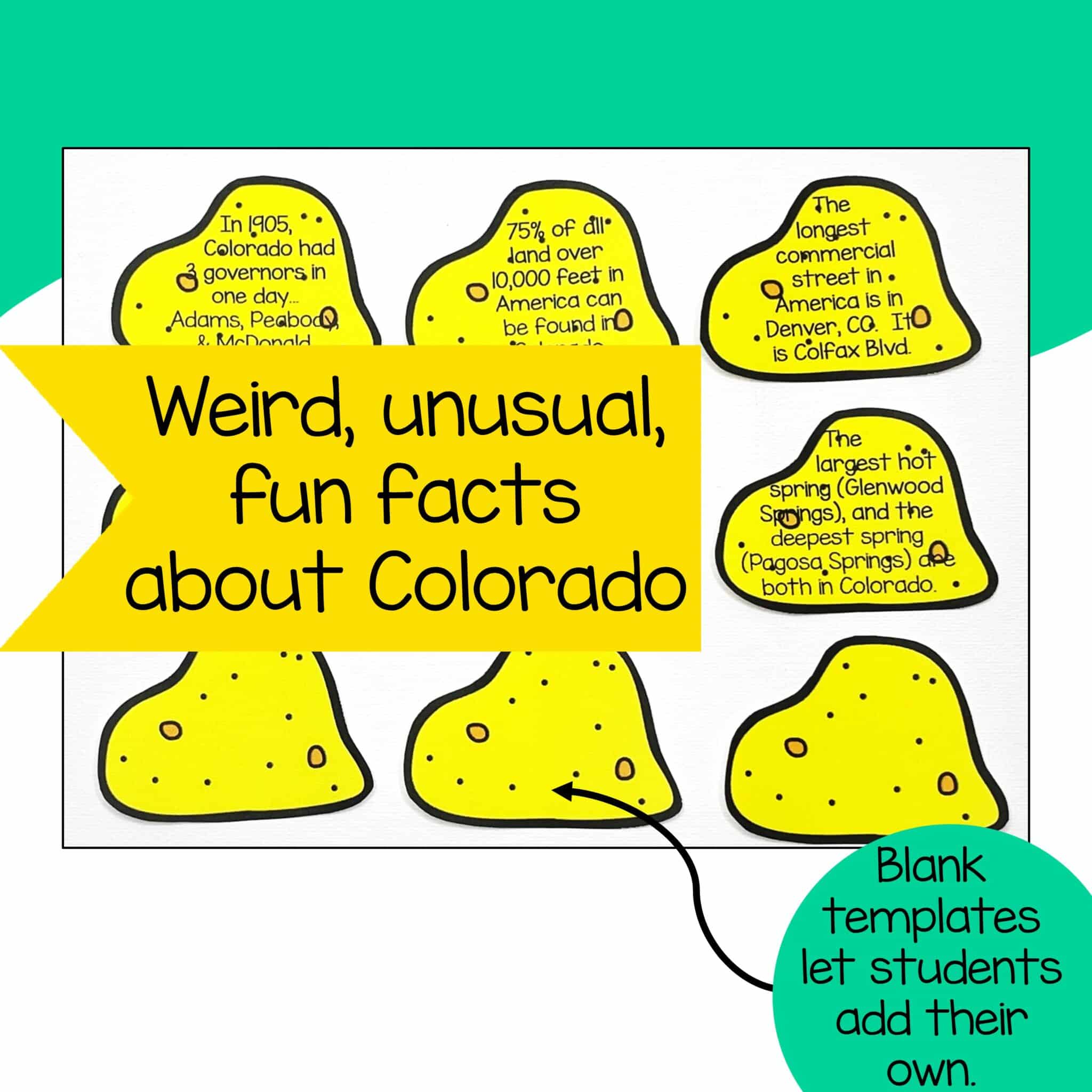 Colorado Lapbook - Colorado State History - The Colorado Classroom