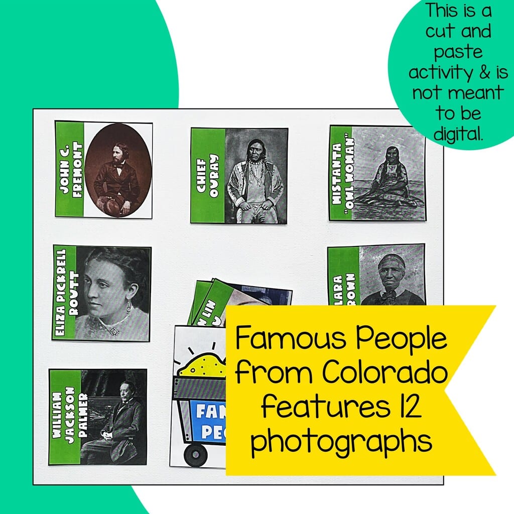 Colorado Lapbook - Colorado State History - The Colorado Classroom