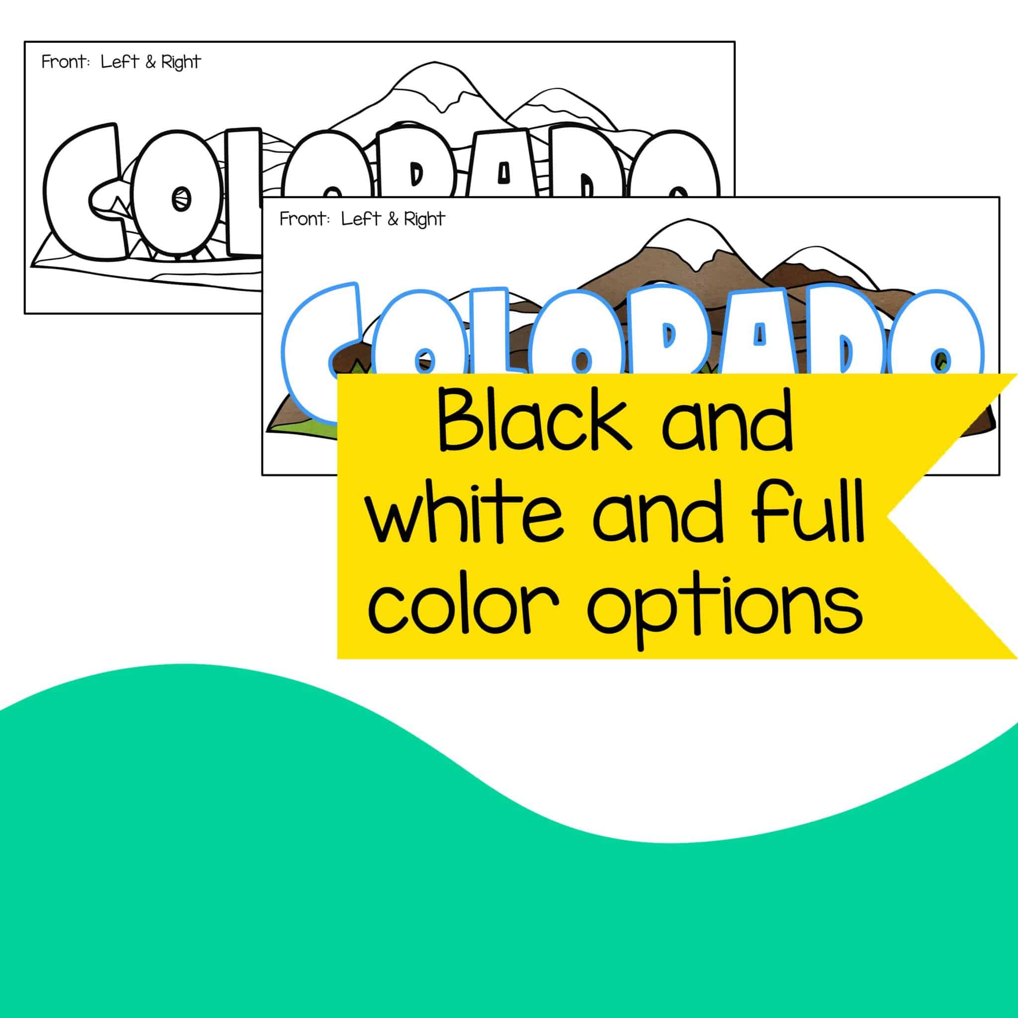 Colorado Lapbook - Colorado State History - The Colorado Classroom