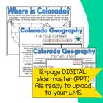Colorado Geography Unit - Colorado State History - The Colorado Classroom
