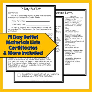 Pi Day Math Activities - The Colorado Classroom