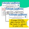 Colorado Landforms Unit - Colorado State History - The Colorado Classroom