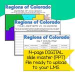 Colorado Regions Unit - Colorado State History - The Colorado Classroom