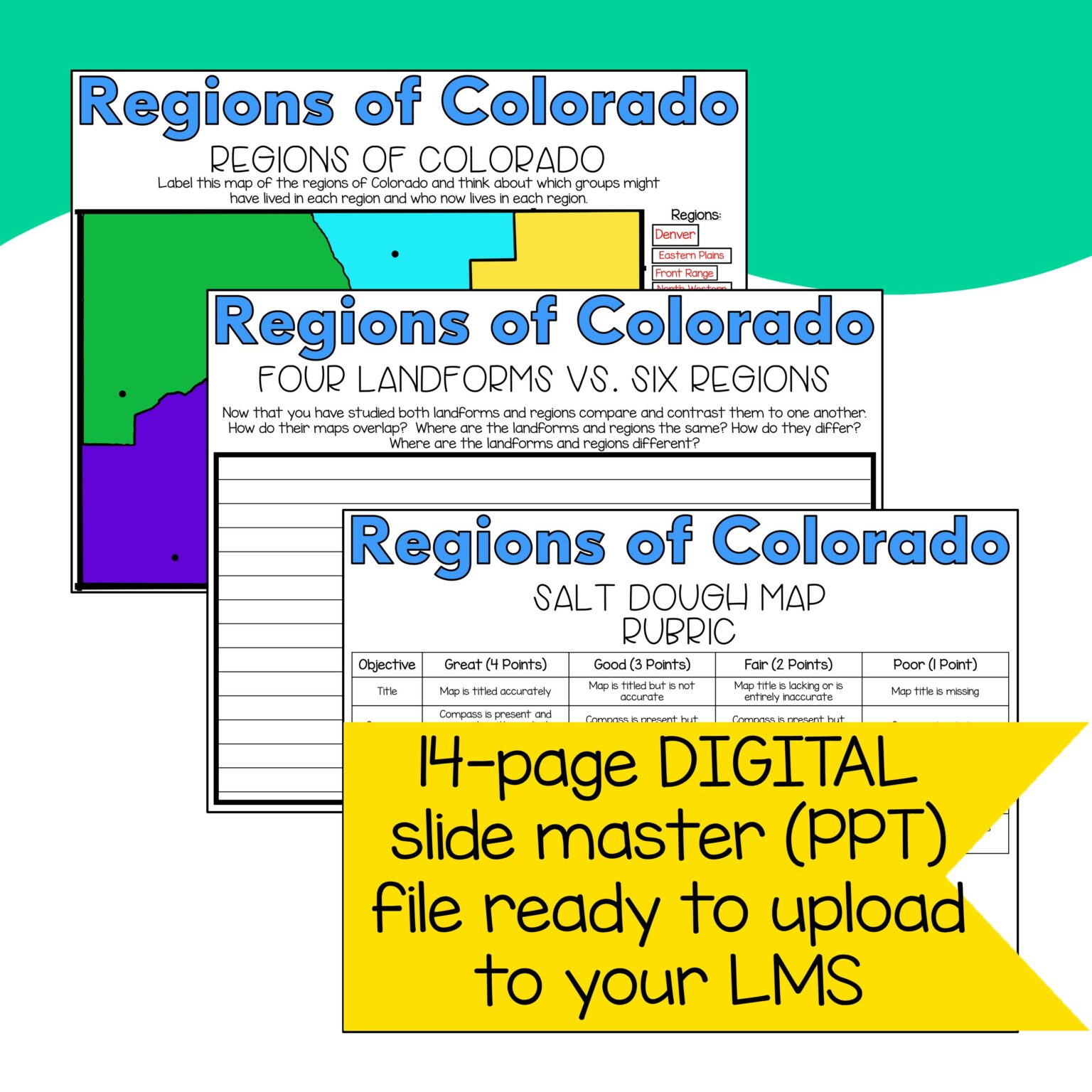 Colorado Regions Unit - Colorado State History - The Colorado Classroom