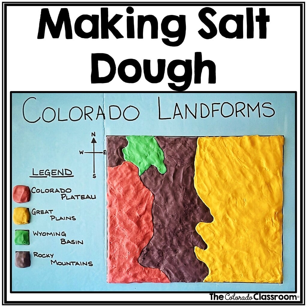 Making Salt Dough For Maps And More - The Colorado Classroom