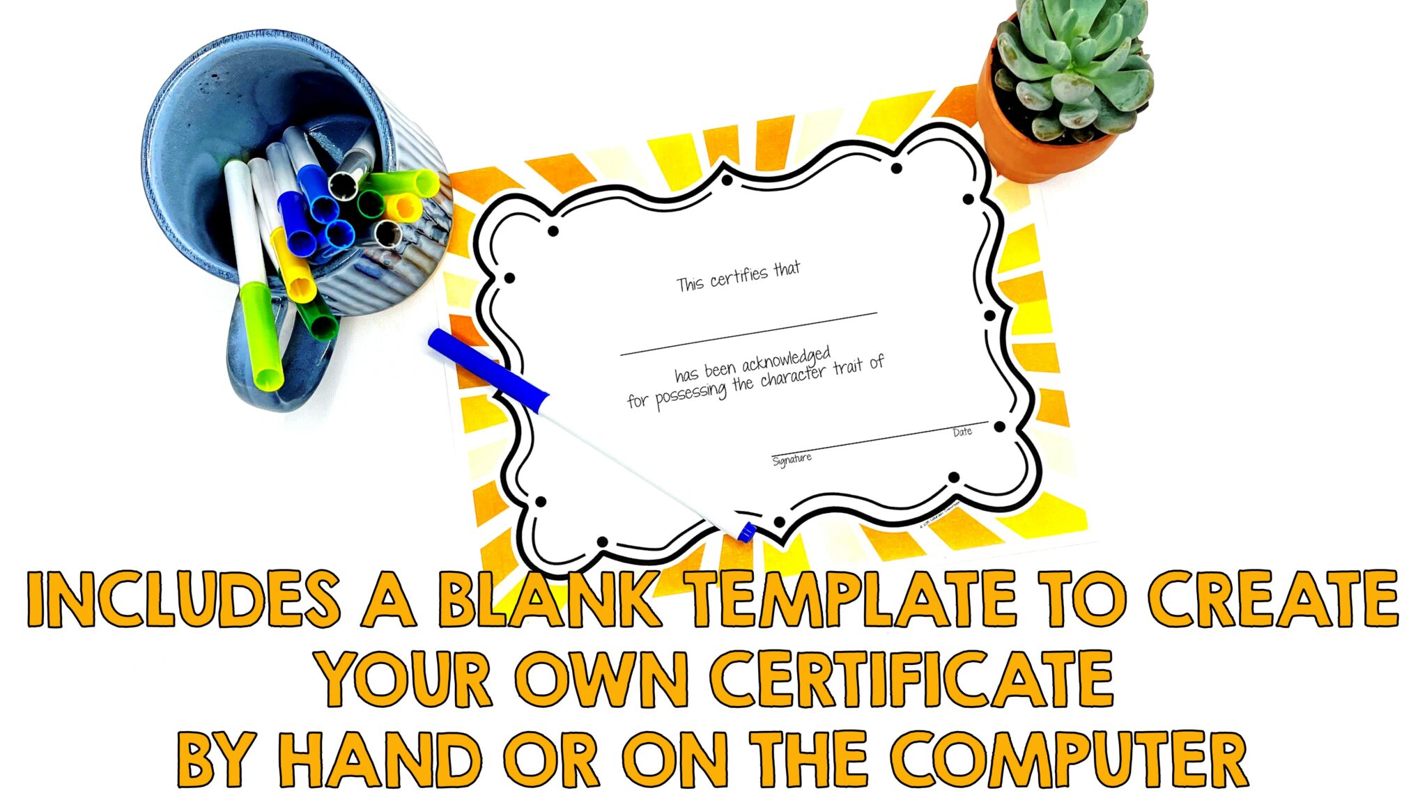 Gold Character Trait Awards - The Colorado Classroom