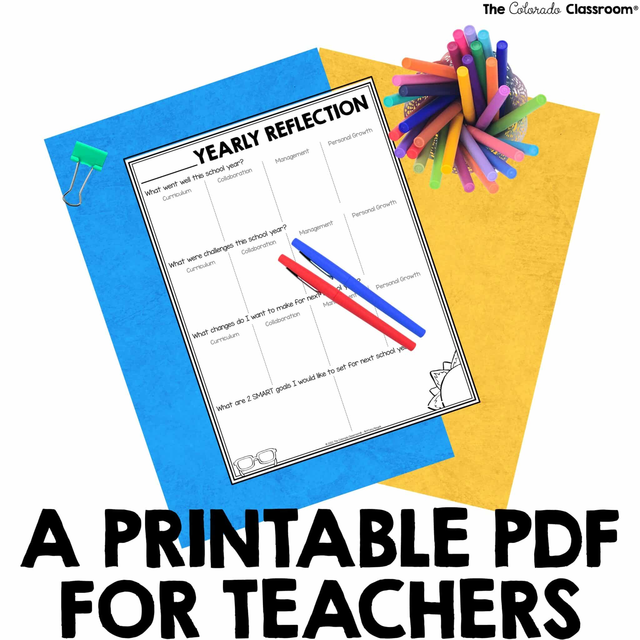 Reflection Materials - The Colorado Classroom