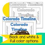 Colorado Timeline Unit - Colorado State History - The Colorado Classroom