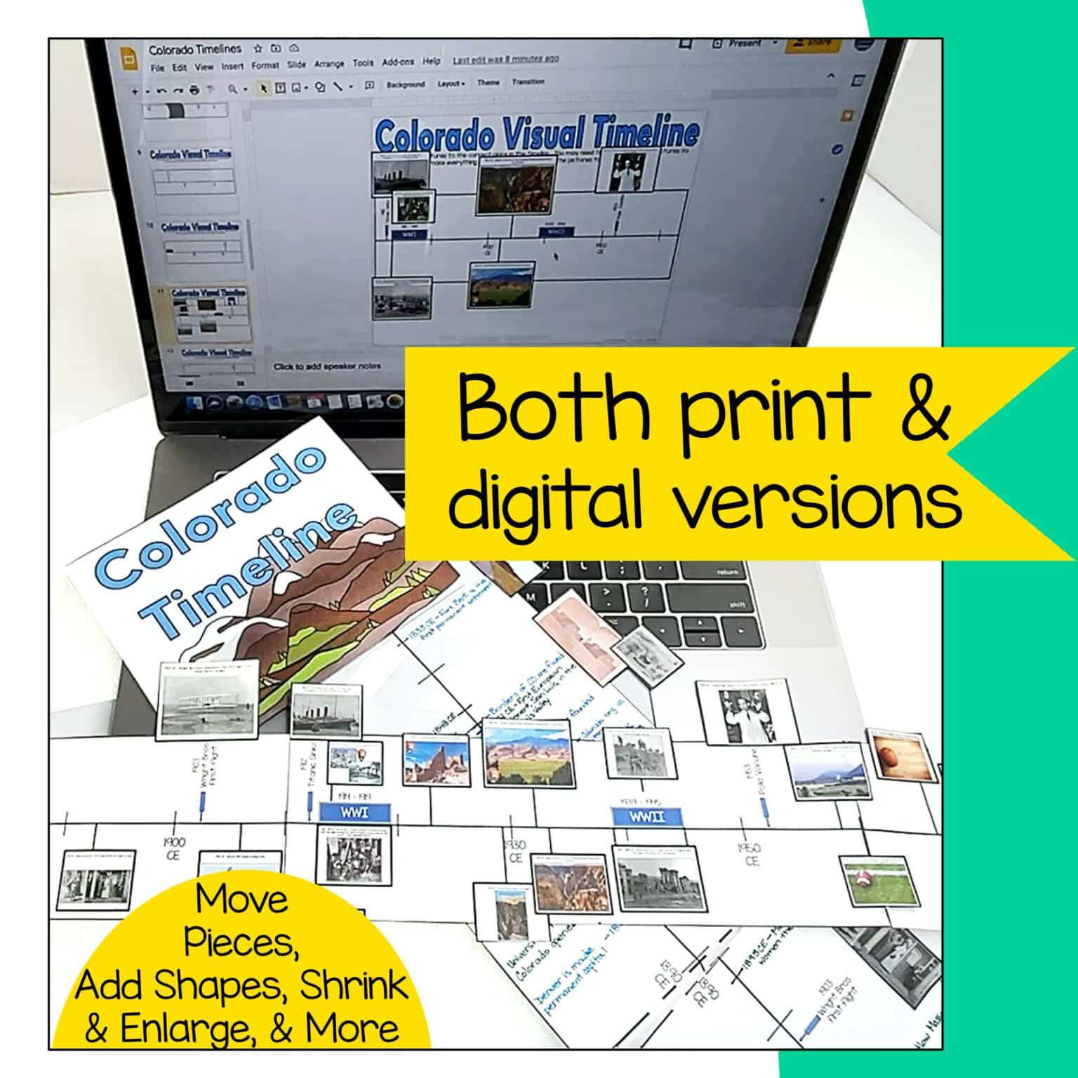 Colorado Timeline Unit - Colorado State History - The Colorado Classroom