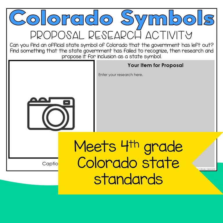 Colorado Symbols Unit - The Colorado Classroom