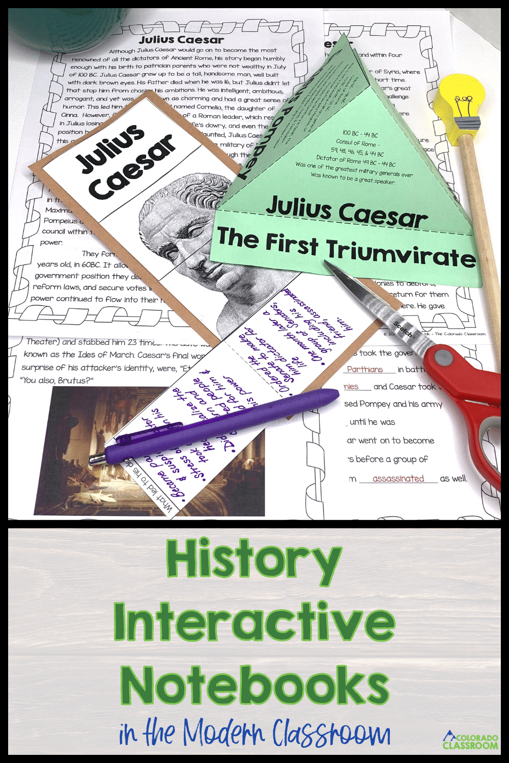 History Interactive Notebooks In The Modern Classroom