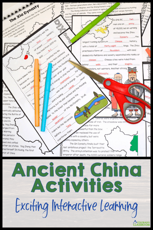 Ancient China Activities: Exciting Interactive Learning