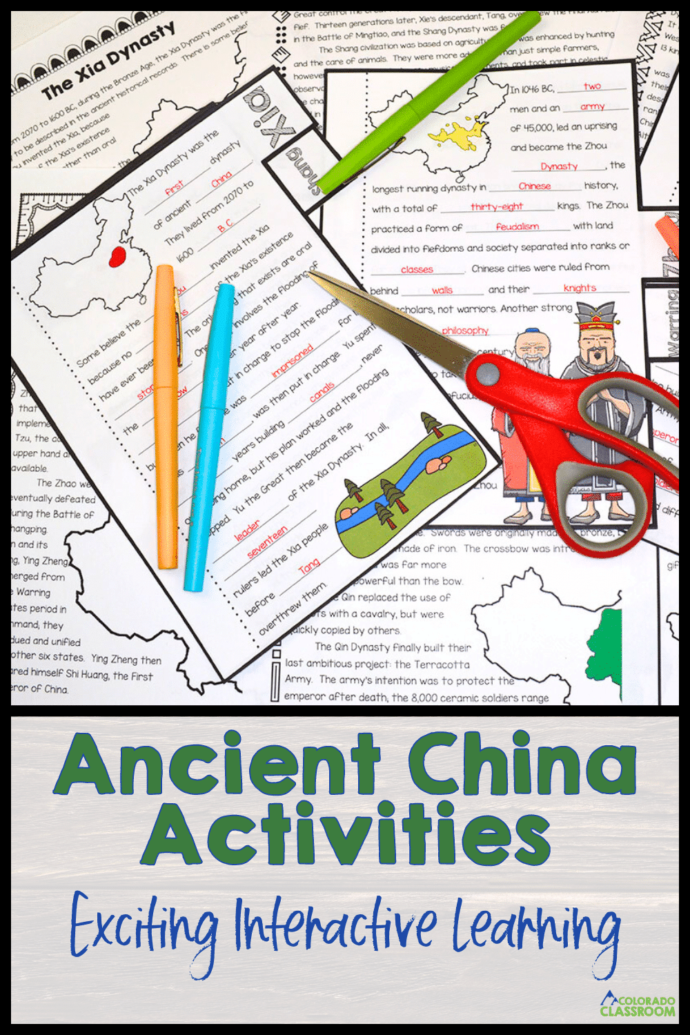 Ancient China Activities: Exciting Interactive Learning