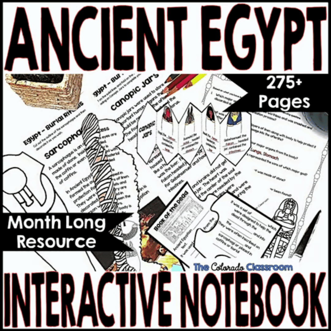 Engaging And Inspiring Ancient Egypt Teaching Resources For 5th-8th ...