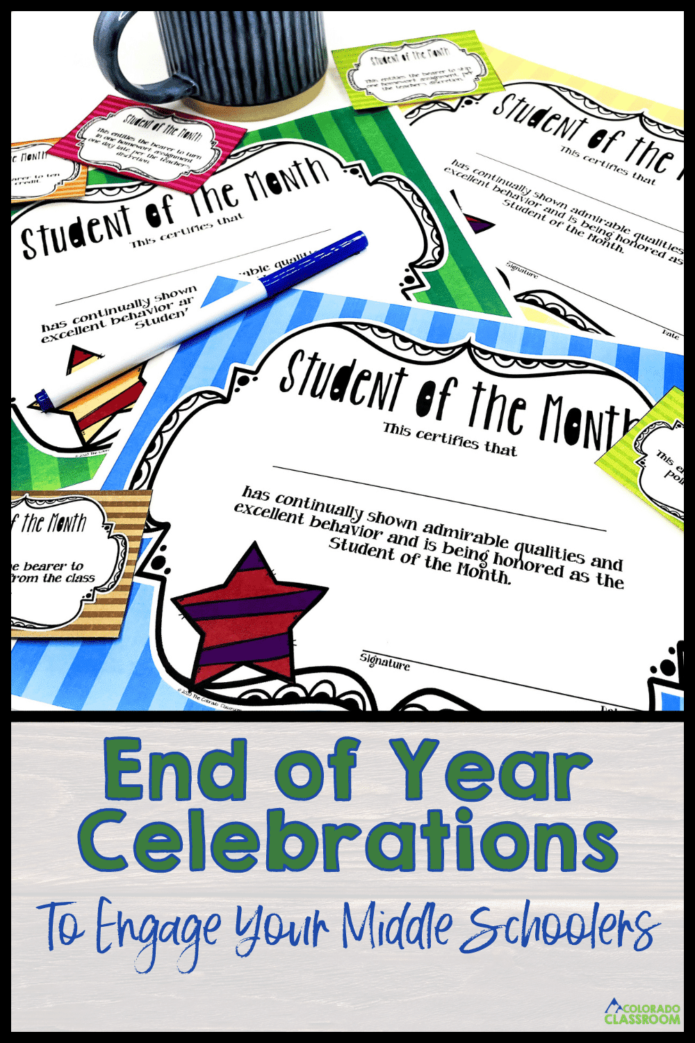 End Of Year Celebrations To Engage Your Middle Schoolers - The Colorado ...