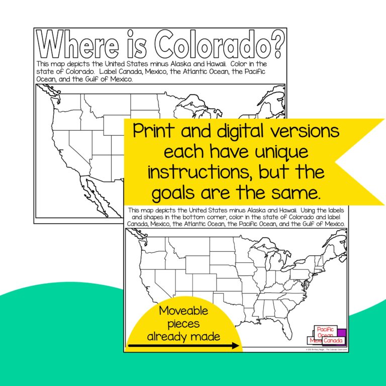 Colorado State History And Geography State Study With Government ...