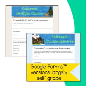 Colorado State History Assessment On Colorado History Geography ...