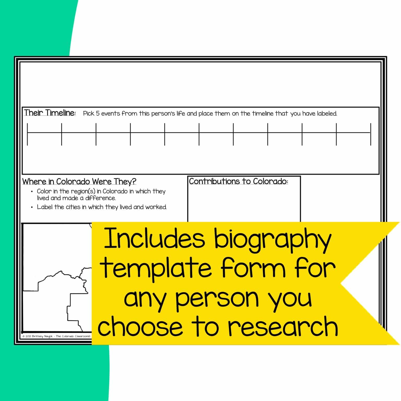 Colorado Influential And Famous People In History Unit - Colorado ...
