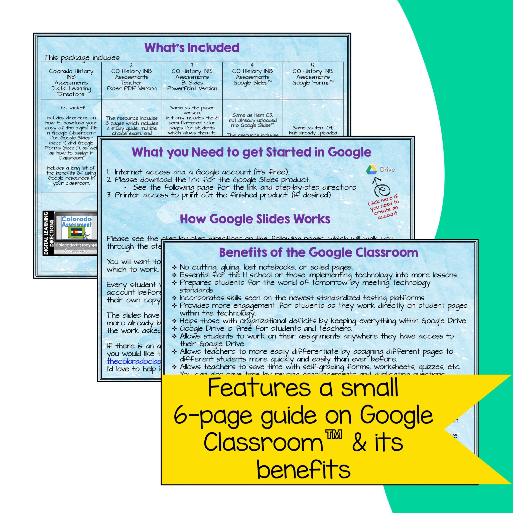 Colorado State History Assessment On Colorado History Geography ...