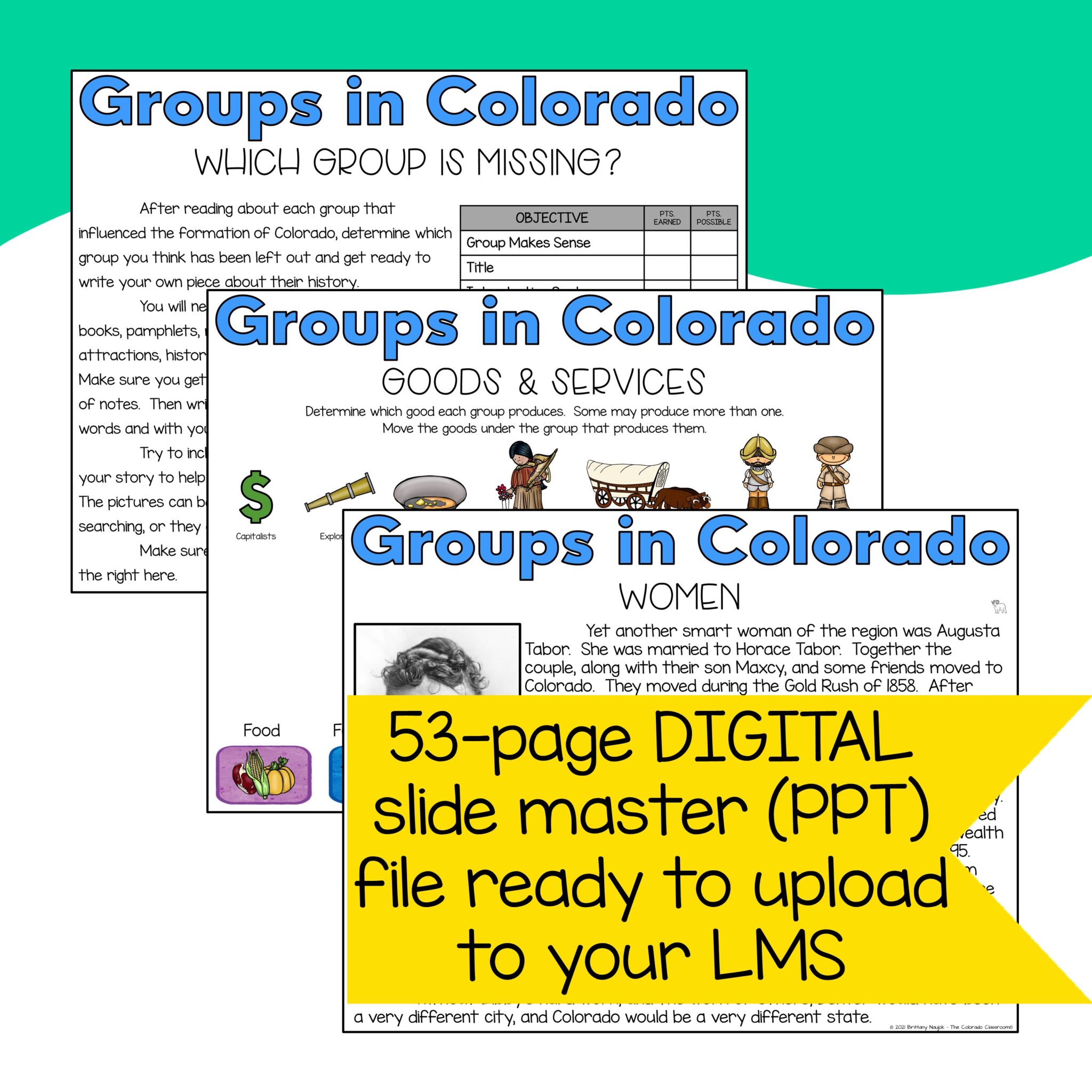 Colorado 10 Famous Groups In History Unit Influential Groups - Colorado ...