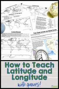 How To Teach Latitude And Longitude With Games