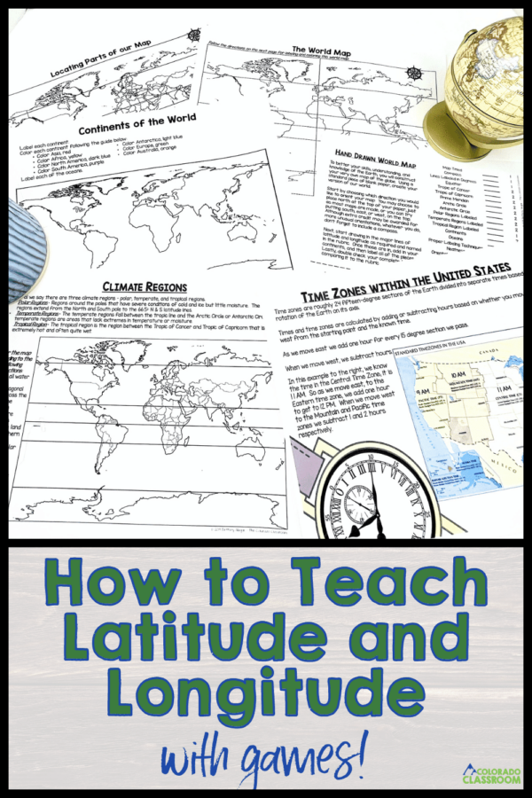 How To Teach Latitude And Longitude With Games
