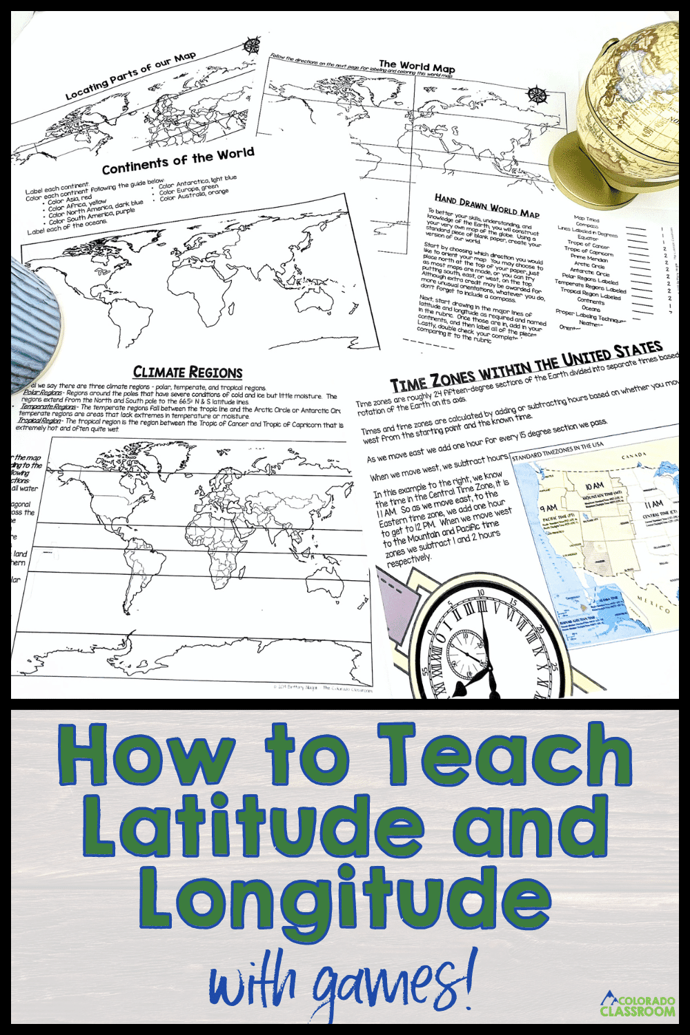 How To Teach Latitude And Longitude With Games